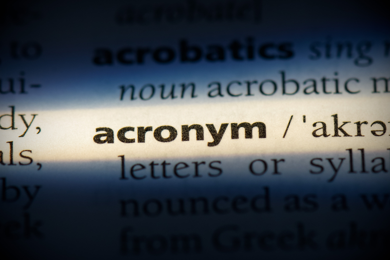 Frequently Used Acronyms | UDOT