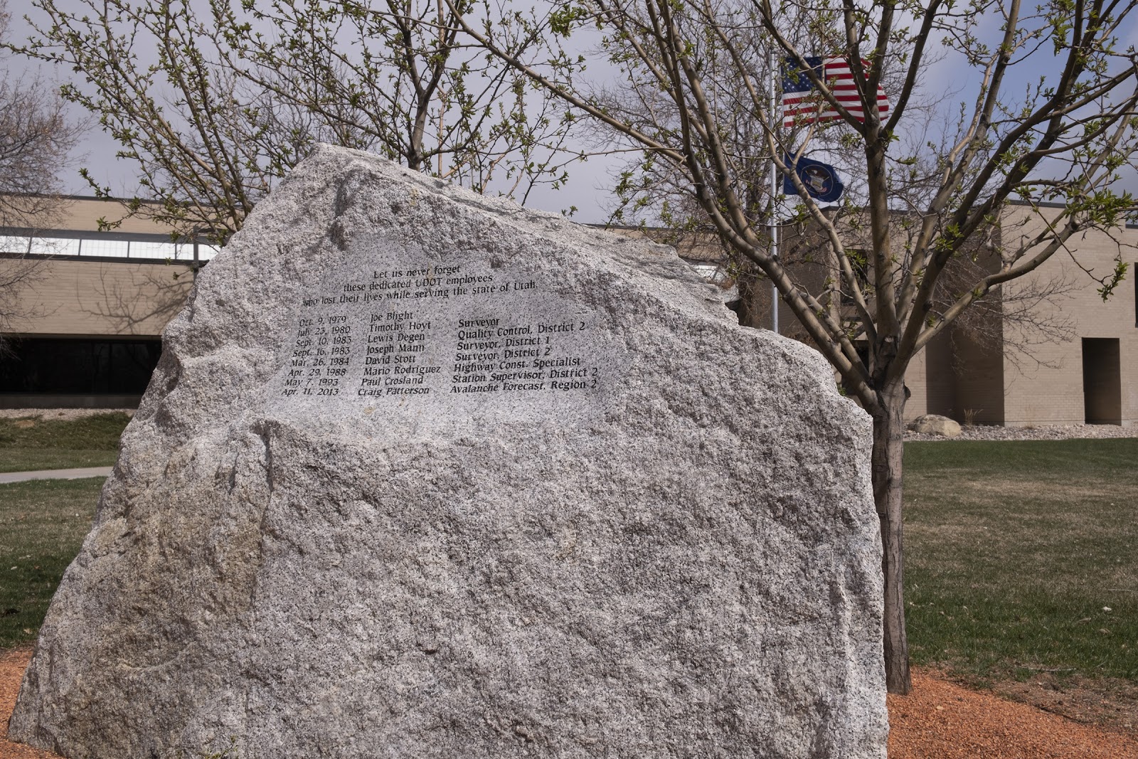 Employee Memorial | UDOT